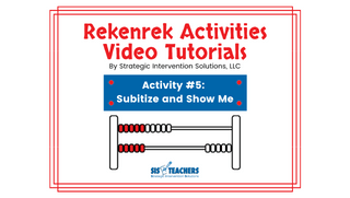 Rekenrek Activity #05: Subitize and Show Me | SIS For Teachers