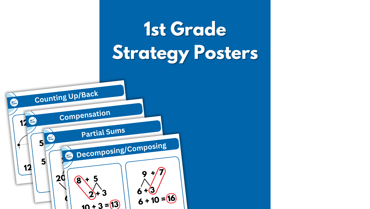 1st Grade Strategy Posters | SIS For Teachers
