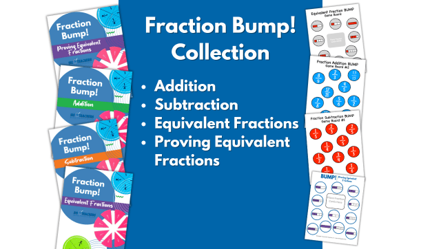 Fraction Bump Collection | SIS For Teachers