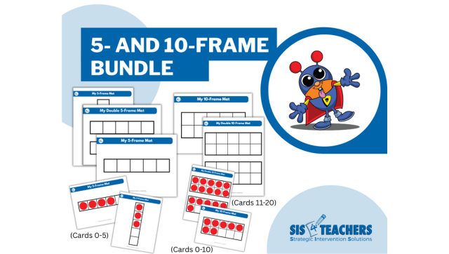 5- and 10-Frame Bundle | SIS For Teachers
